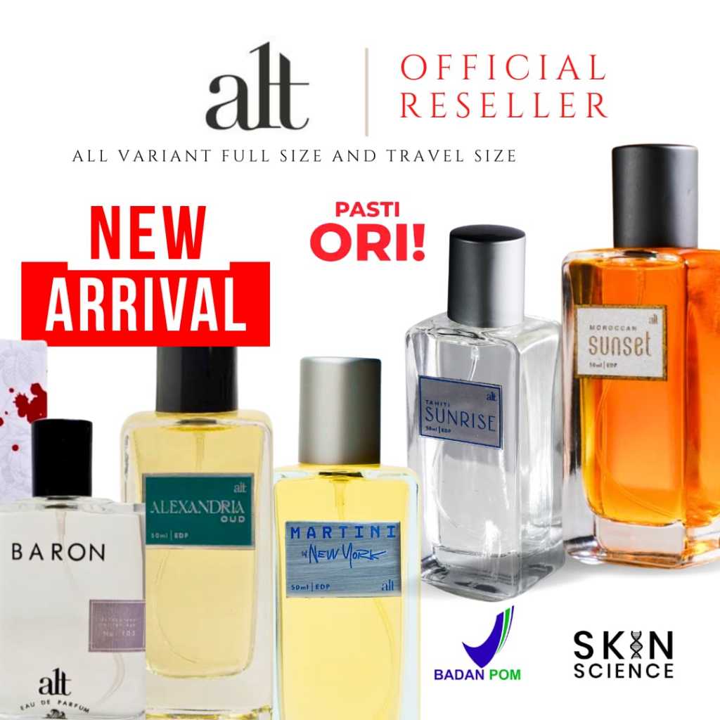 Jual ALT Parfume EDP 50 ML / 100 ML Foxy Alexandria Oud Baron Moroccan ...