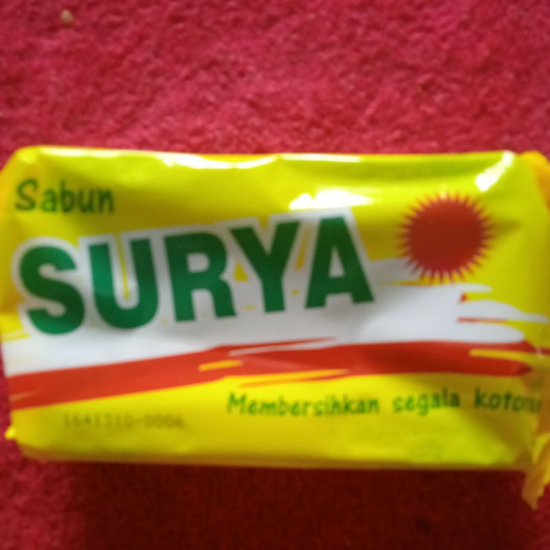 Jual Sabun Batang Hijau Surya Sabun Jadul Membersihkan segala kotoran ...