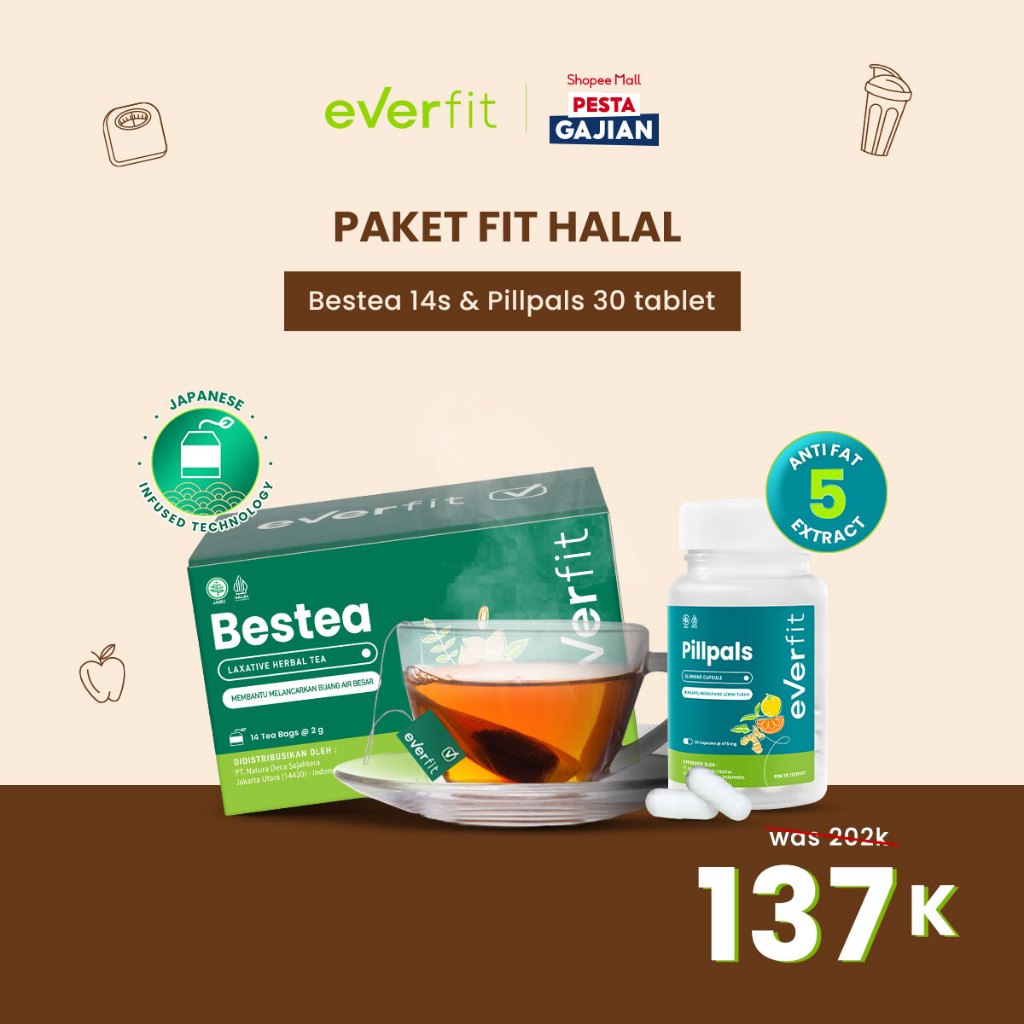 Jual Everfit Paket Slimming Halal - Pillpals Slimming Capsule dan ...