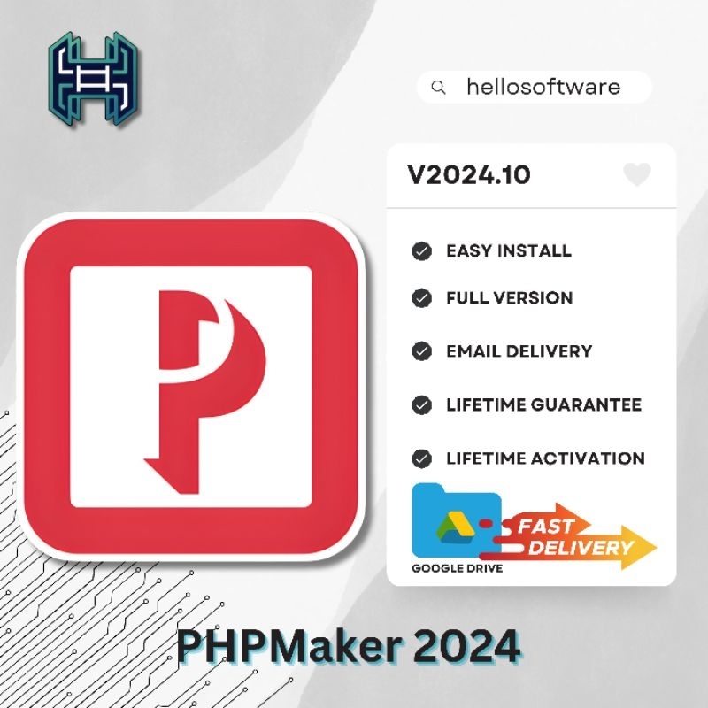 Jual PHPMaker 2024.10 Full Version (Versi Terbaru) | Shopee Indonesia