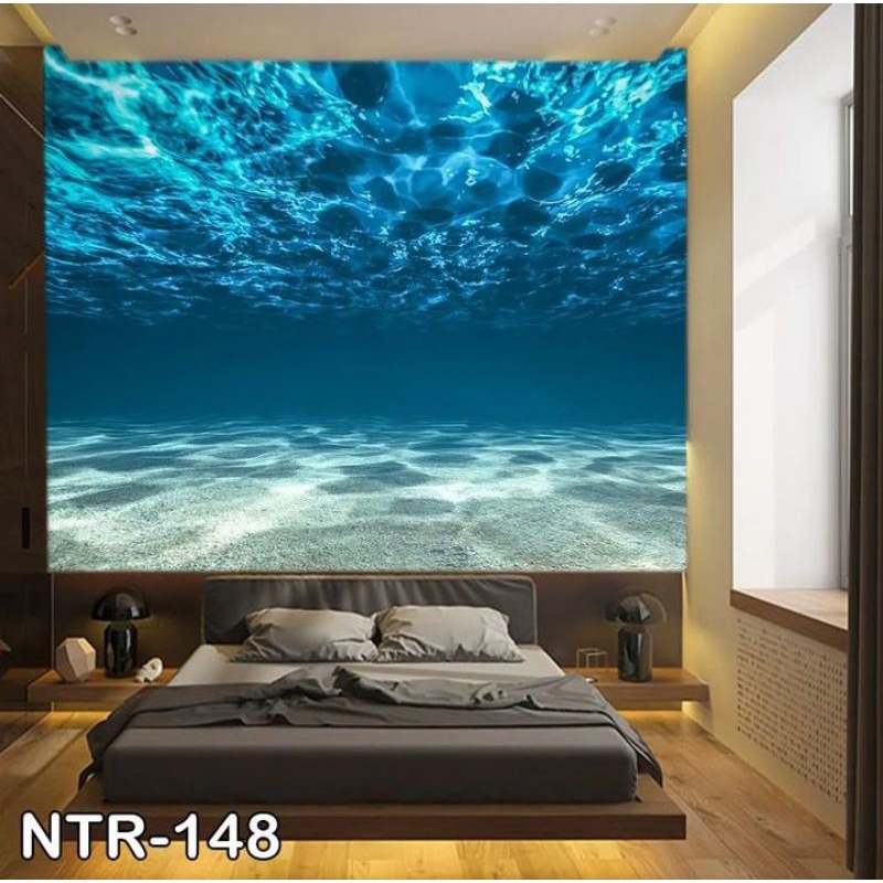 Jual Wallpaper 3D Custom Laut Walpaper Sea Pantai Ocean Beach | Shopee ...