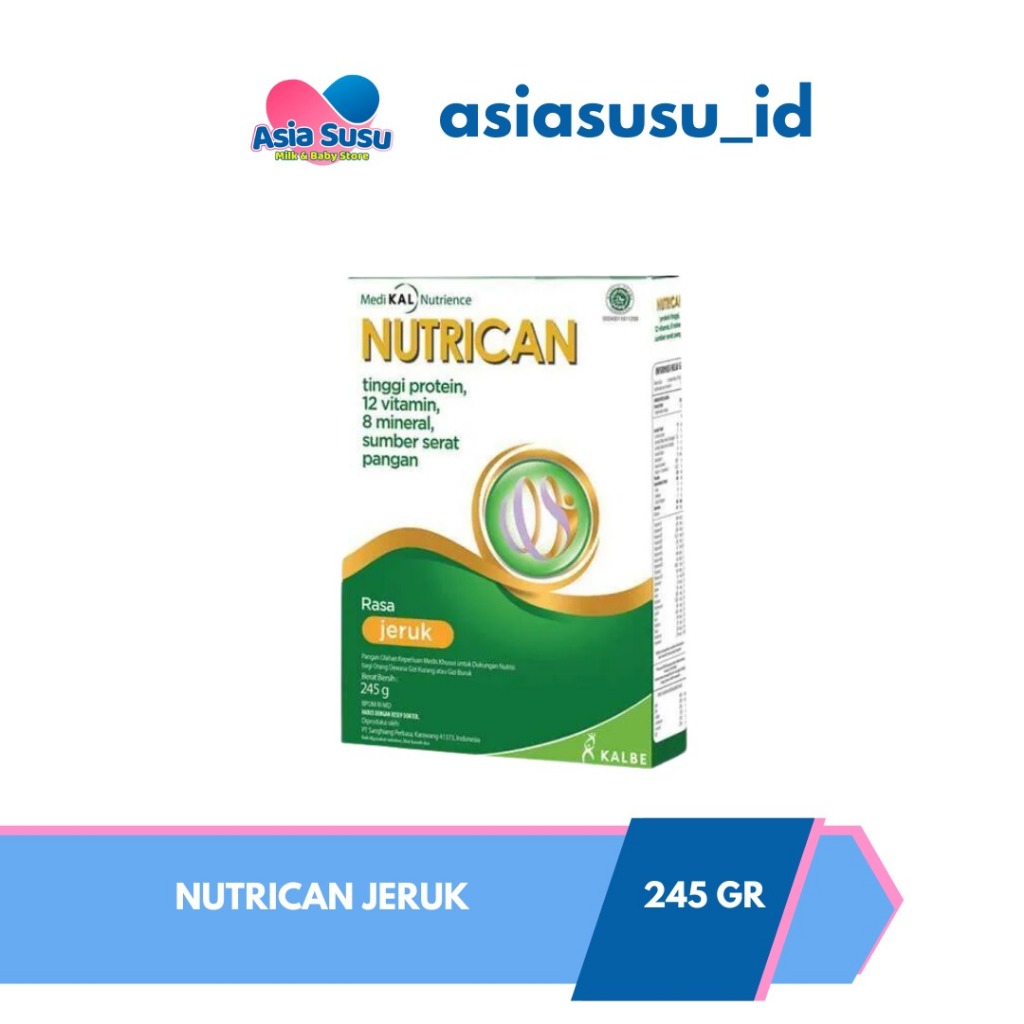 Jual Nutrican Susu Rasa Pisang / Jeruk / Strawberry 245 gram / SUSU KHUSUS PENYAKIT KANKER ...