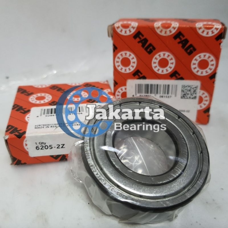 Jual BEARING 6205 ZZ FAG / 6205ZZ C3 FAGasli | Shopee Indonesia