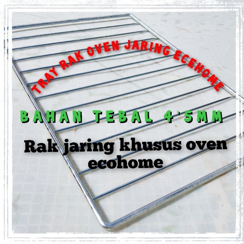 Jual Rak Jari Tray jaring Oven ECOHOME EON 888 # EOP 888S | Shopee ...
