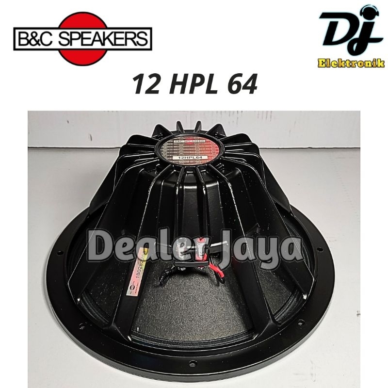 Jual Speaker Komponen B&C / BNC 12 HPL 64 / 12HPL 64 / 12 HPL64 ...