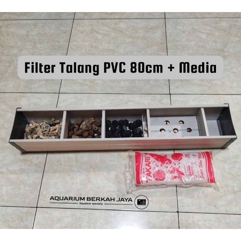 Jual Filter Talang PVC 80cm + Media - Filter Aquarium | Shopee Indonesia