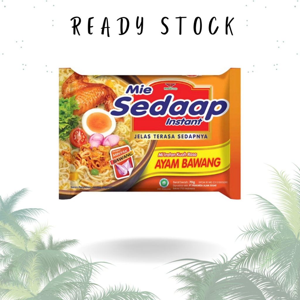 Jual MIE SEDAAP AYAM BAWANG 70 GR | MIE INSTANT | Shopee Indonesia