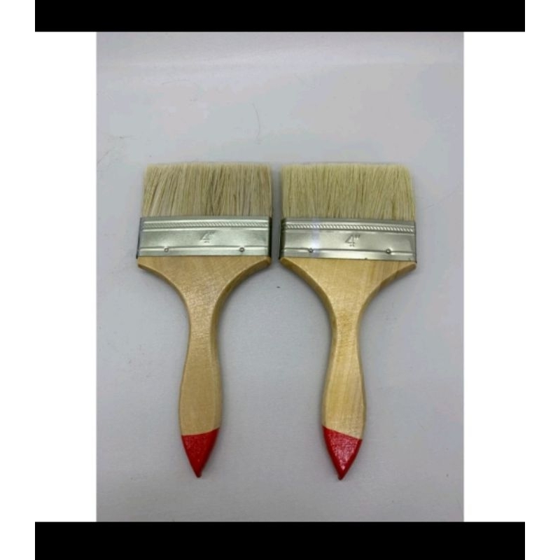 Jual Kuas cat 633 gagang kayu 4” inch / kuas cat murah 4 inch kuas ...