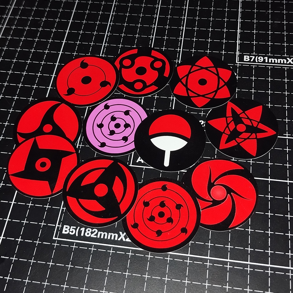 Jual STIKER MATA SHARINGAN/SARINGAN KLAN UCHIHA NARUTO | Shopee Indonesia
