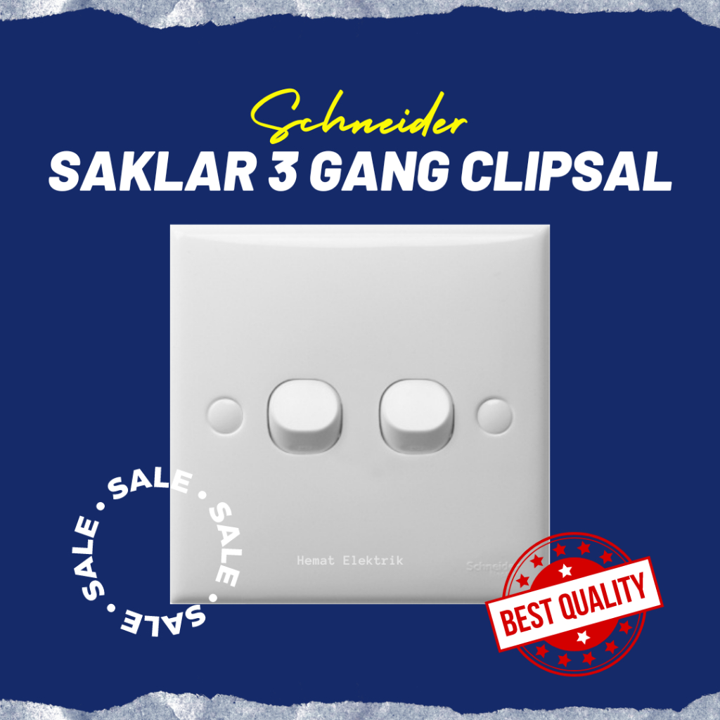 Jual Schneider Saklar Seri Clipsal 2 Gang Mata Classic Sakelar 2G 1 Way ...