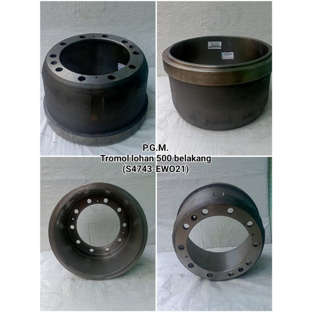 Jual Tromol belakang Brake drum rear Hino lohan new 500 | Shopee Indonesia
