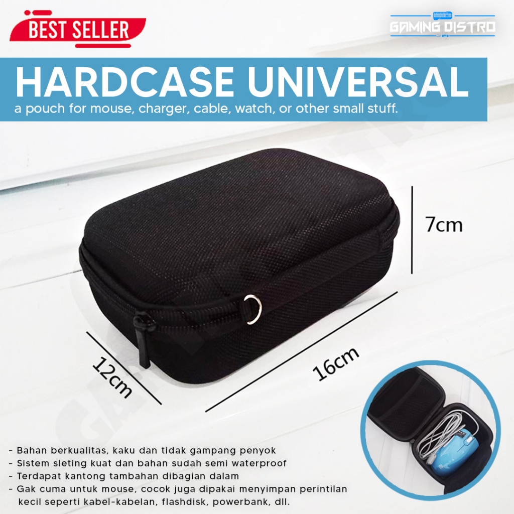 Jual Hard Case Mouse - Pouch Mouse - Pelindung Mouse Gaming - Universal ...