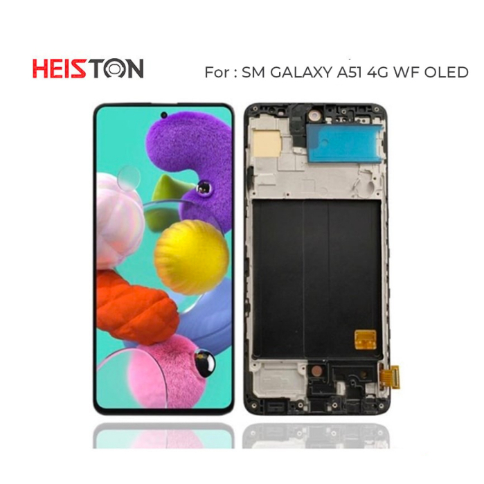 Jual HEISTON ~ Lcd Samsung Galaxy A51 4G Oled Fingger With Frame ...