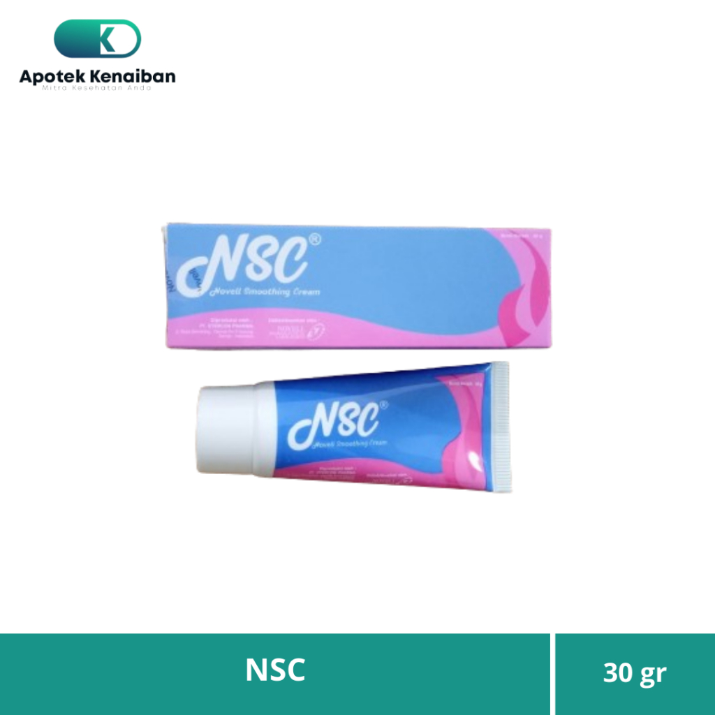 Jual NSC NOVELL SMOOTHING CREAM 30 GR / PENGHILANG STRETCHMARK DAN ...