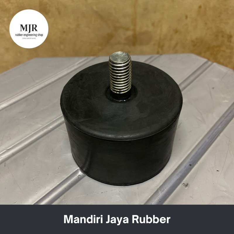 Jual Karet Mounting 80x50 - Rubber Engine Mounting 80x50 (Drat/as 14mm ...