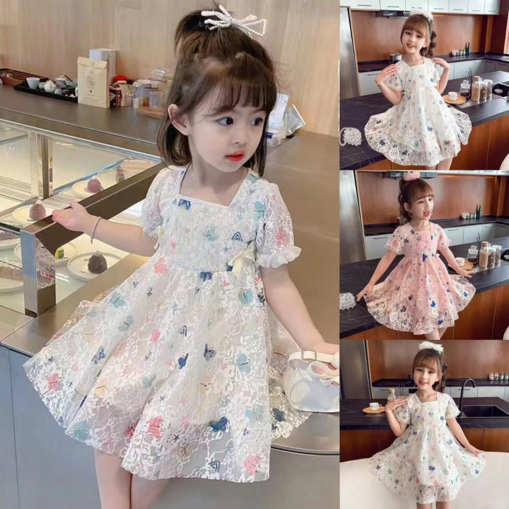 Jual [PRINCESS KESLI] 1-11 Tahun Gaun Anak Perempuan Floral lace skirt ...