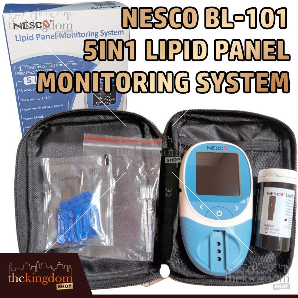 Jual Nesco BL-101 5in1 Lipid Panel Monitoring System Alat Cek ...