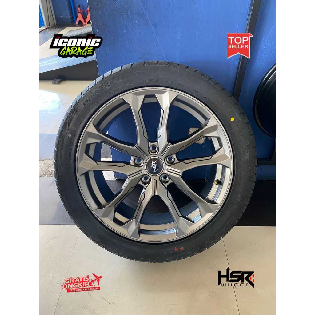 Jual Paket Velg Dan Ban Mobil Ring18 HSR WANGON Untuk Xpander, Rush ...