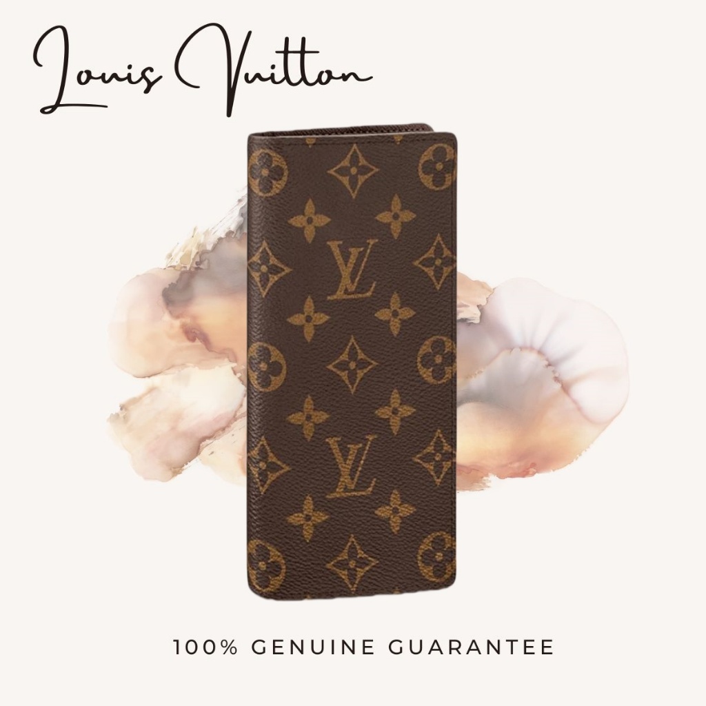 Jual 【100% ORI/Box + dust bag】LV Louis Vuitton Brazza Dompet pria ...