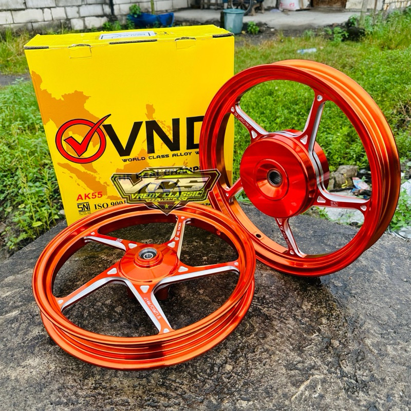 Jual VELG VARIO 125 150 ENKAI VND RINK 14 160 -185 OREN VELG VARIO BEAT ...