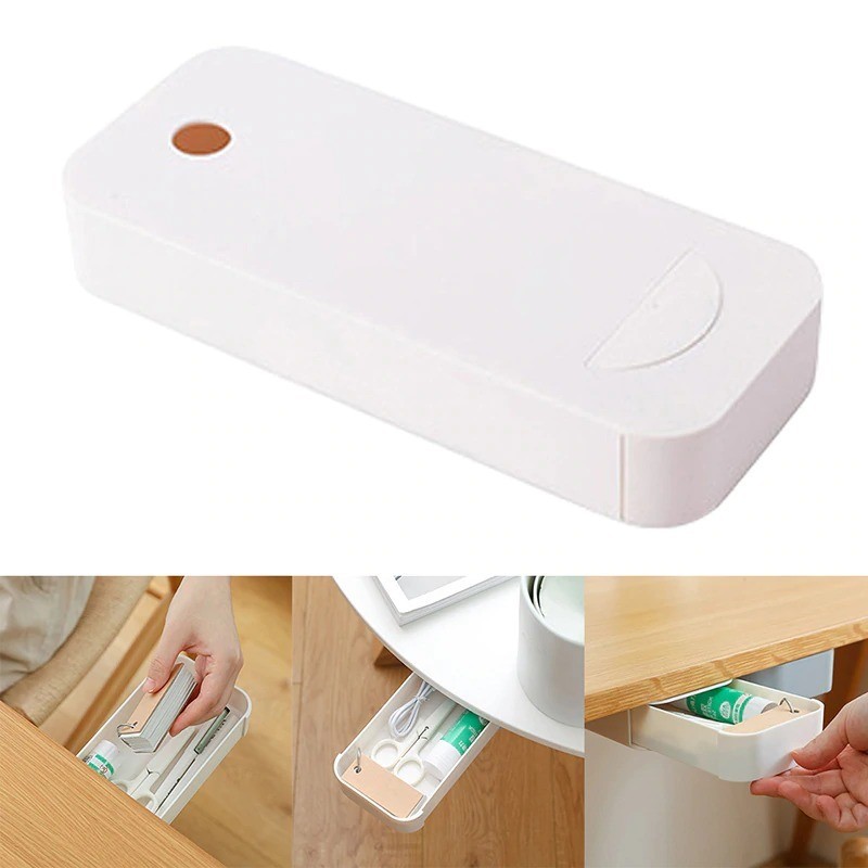 Jual Laci Organizer Serbaguna Storage Box Case Desk Sticky Adhesive ...