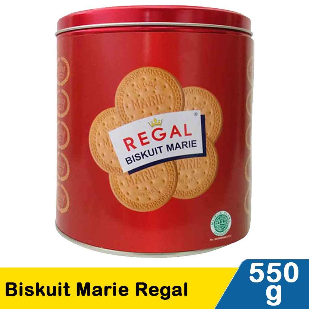 Jual Biskuit Marie Regal 550 Gr Kaleng 550Gr | Shopee Indonesia