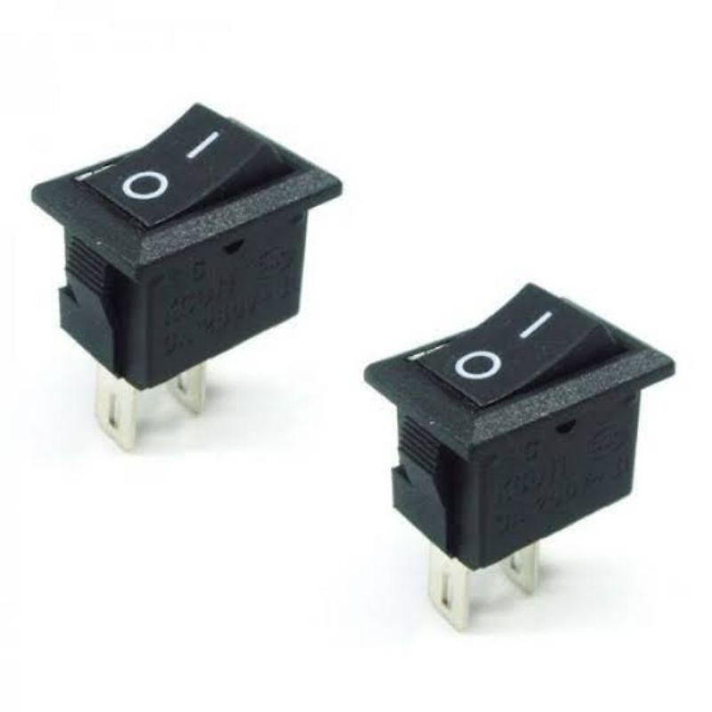 Jual Saklar switch On Off Hitam 2pin - Switch Kecil On - Off 2 Pin ...