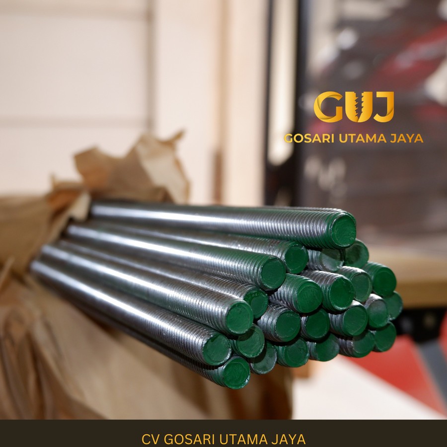 Jual As Drat Stainless M12 / Long Drat / Thread Rod M12x1Meter SS 304 ...