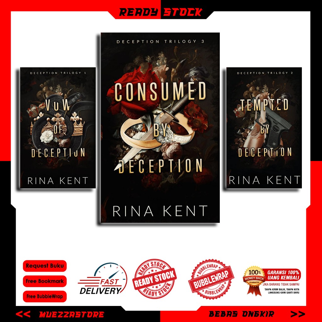 Jual Vow of Deception | Tempted by Deception | Consumed by Deception (English/Indonesia ...