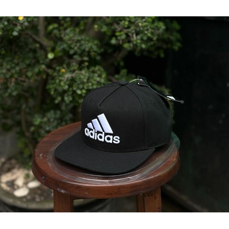 Jual Adidas Snapback Logo Cap Black BNWT ORIGINAL BARANG RESMI STORE ...