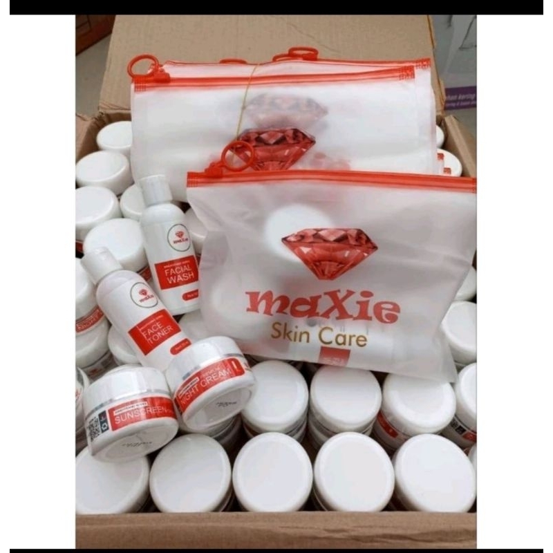 Jual PAKET CREAM MAXIE KEMASAN BARU BPOM ORIGINAL 100% | Shopee Indonesia