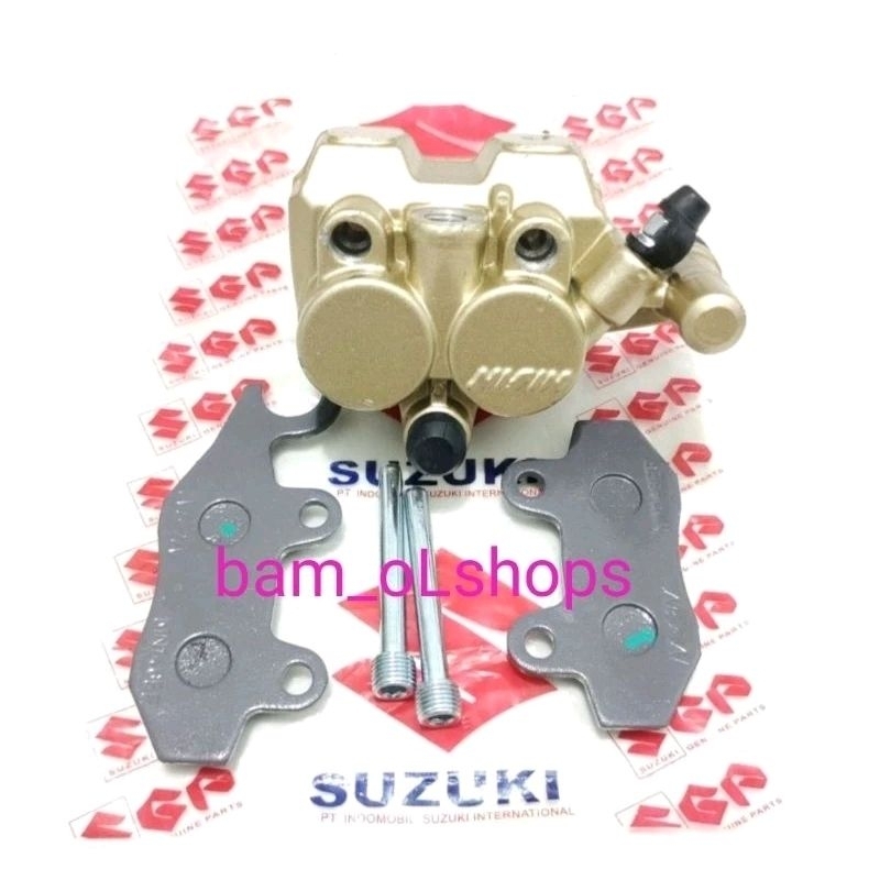 Jual kaliper depan only suzuki Shogun 110,Shogun 125 R,Skywave,tornado original nisin | Shopee ...