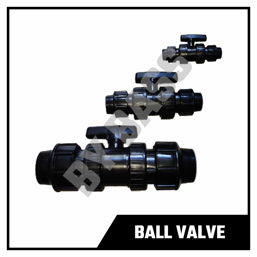 Jual BALL VALVE / TURE UNION VALVE HDPE RIIFO 20 MM 1/2 INCH STOP KRAN ...