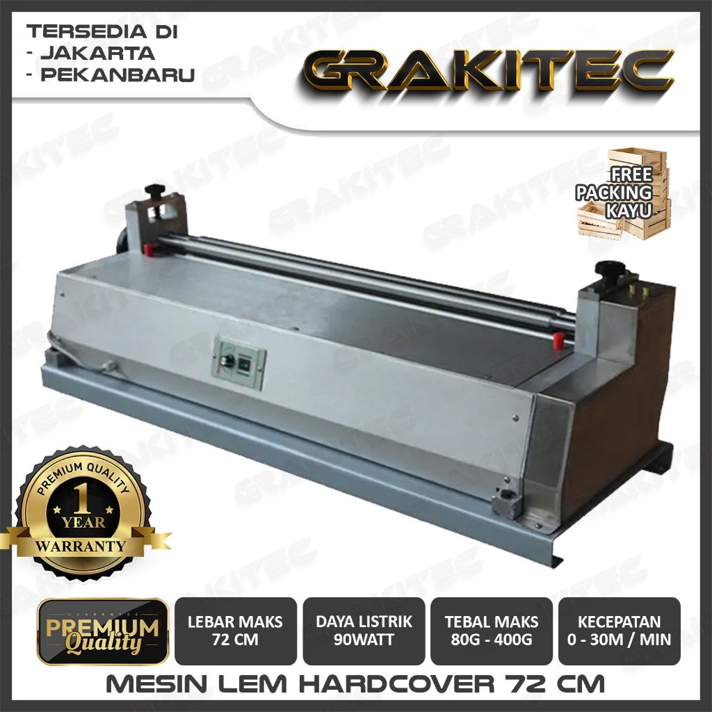 Jual Mesin Lem Hardcover 72Cm / Alat Gluing Kertas Karton Hardcover ...