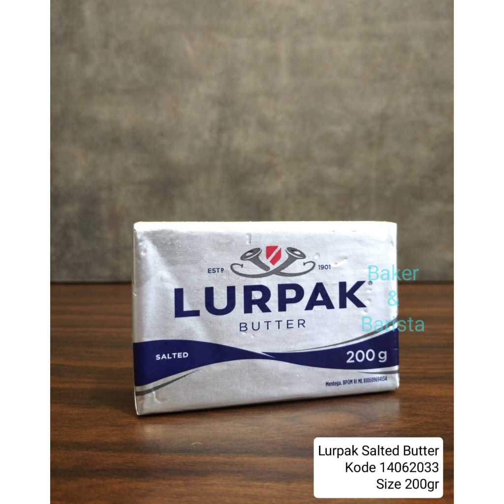 Jual Lurpak Salted Butter 200gr / lurpak salted butter 200 Gram ...
