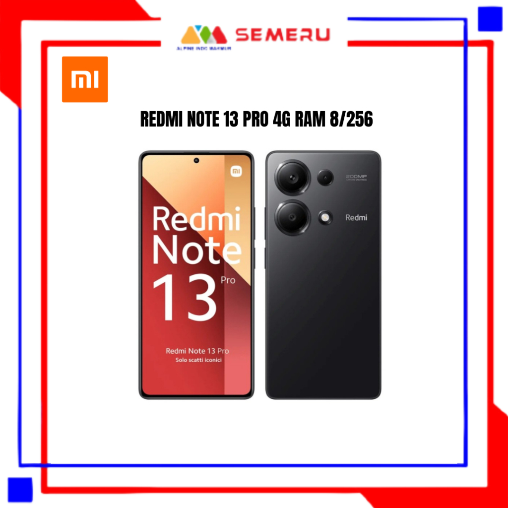 Jual XIAOMI HANDPHONE REDMI NOTE 13 PRO 4G RAM 8/256 GARANSI RESMI ...