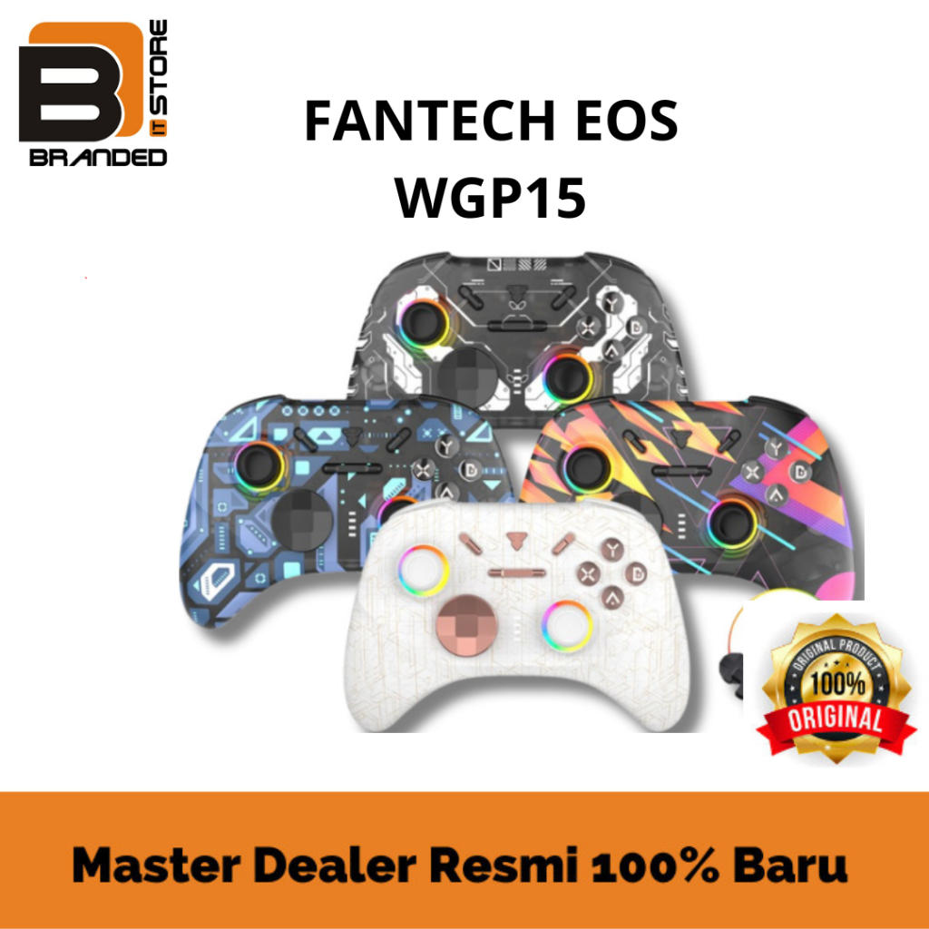 Jual GAMEPAD FANTECH WGP15 EOS PRO MULTIPLATFORM WIRELESS | Shopee ...