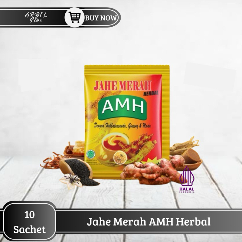 Jual Jahe Merah Super Amanah AMH Herbal | Shopee Indonesia