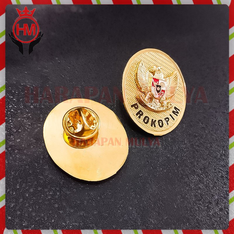 Jual Bros Protokol Dan Komunikasi Pimpinan Pin Prokopim Lencana Garuda ...