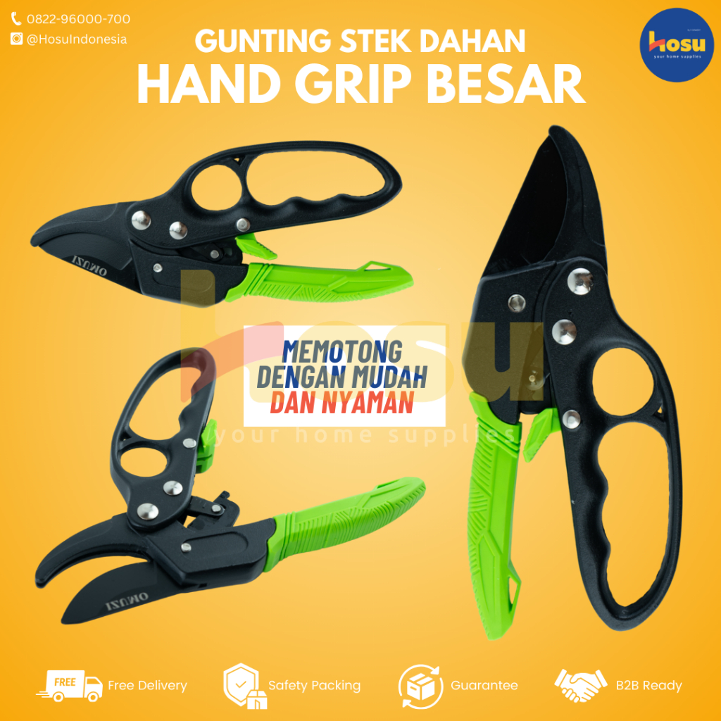 Jual Gunting Tanaman Super Tajam Gunting Dahan Ranting Stainless Steel ...