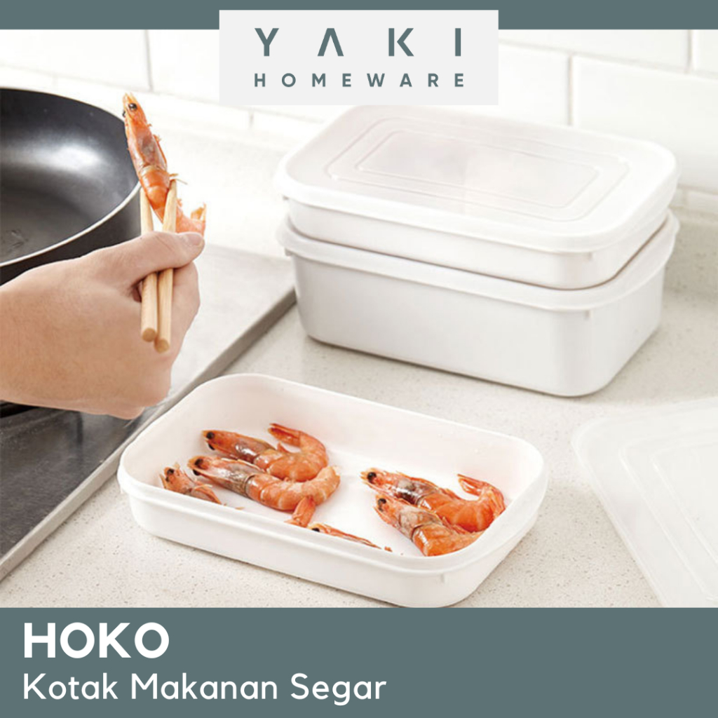 Jual YAKI - HOKO Kotak Simpan Bekal Minimalis Wadah Simpan Kulkas ...