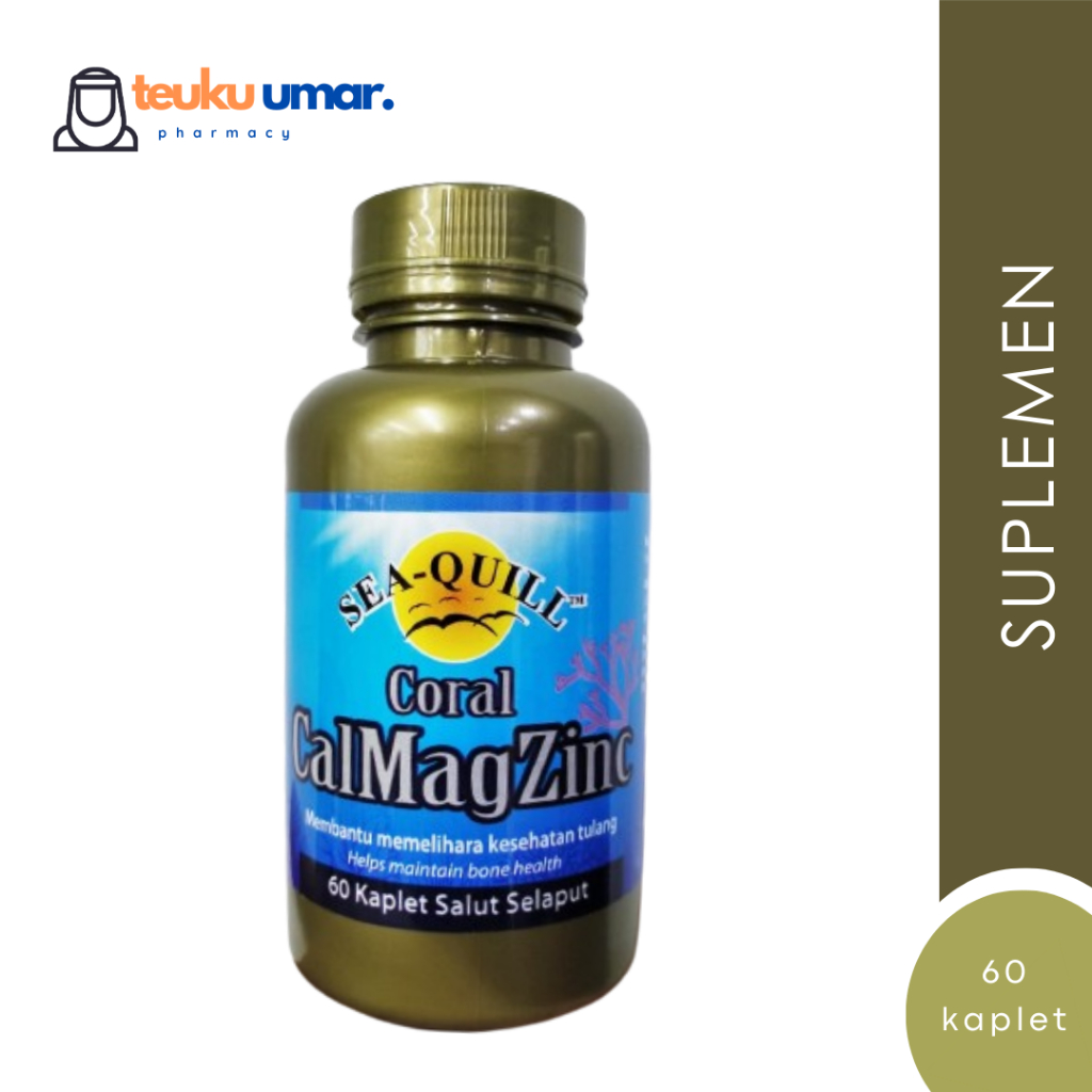 Jual [Vitamin Daya Tahan Tubuh] Sea Quill Coral CalMagZinc with Vitamin ...