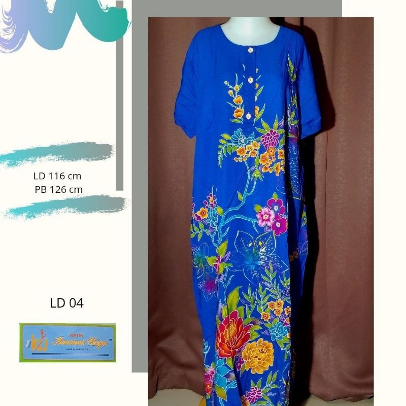 Jual DASTER PANJANG LD 04 KENCANA UNGU LEBEL BIRU | Shopee Indonesia