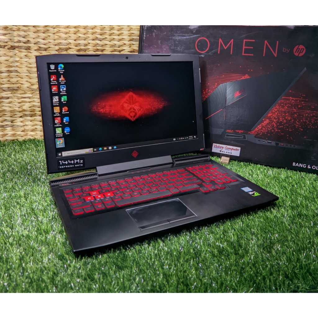 Jual Laptop Gaming HP OMEN 15 Core i7 RAM 16GB VGA Nvidia GTX1050Ti 4GB ...
