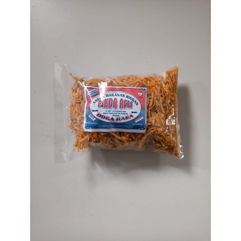 Jual 200 gr Pikda Asli Bogarasa Keripik Singkong Pedas Legendaris ...