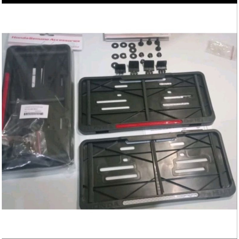 Jual Cover Plat Nomor Motor Dudukan Plat Nomor Motor Origiinal Honda ...