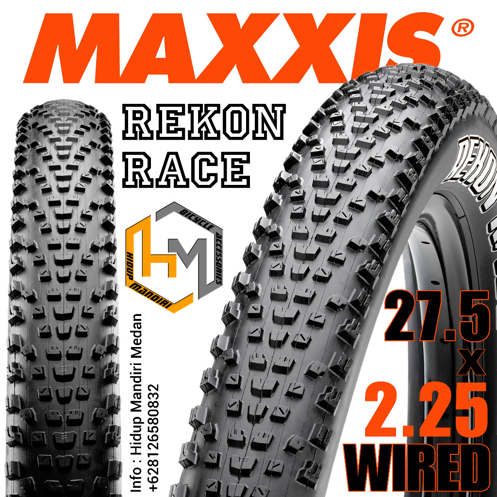 Jual Ban Luar Sepeda Maxxis Rekon Race 27.5 x 2.25 WIRED 225 BUKAN pace ...