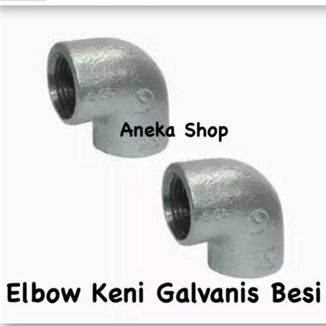 Jual Elbow Keni 2 inch Besi Galvanis Galunggung | Shopee Indonesia