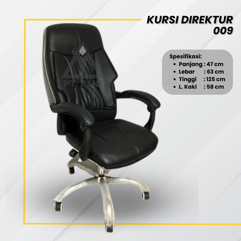 Jual KURSI KERJA/KURSI KANTOR/KURSI PUTAR KANTOR/KURSI MANAGER HIDROLIK ...