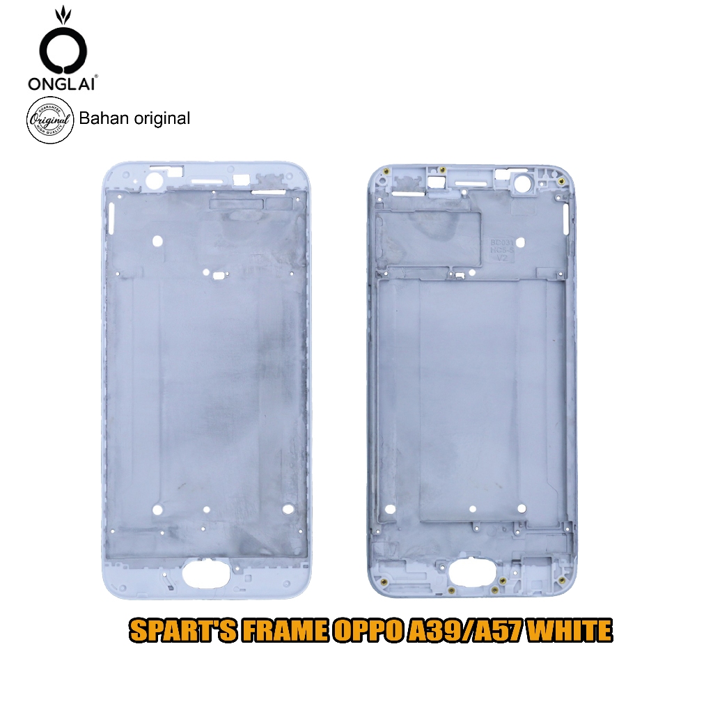 Jual Frame HP Oppo A39 - A57 White Sparepart Spart's Frame Putih ...